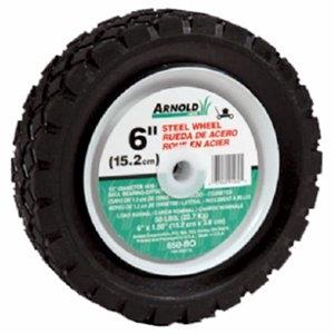 Buy Universal Offset Hub Replacement Lawn Mower Wheel, Steel, 6-In ...
