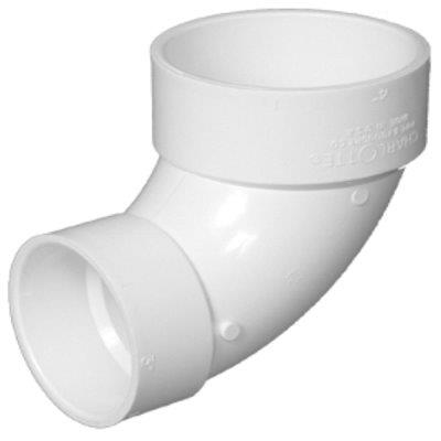 Buy Pipe Fitting, Closet Bend, 4 x 3 In. Hub x Hub - Homebox4.com