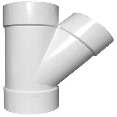 Buy Schedule 40 DWV Wye, PVC, 4 In. - Homebox4.com