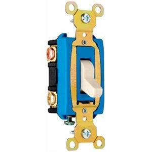 Buy Commercial Switch, 3-Way, White, 15-Amps - Homebox4.com